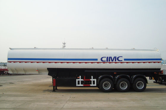 CIMC Tri-Axles 45000 Liters Fuel Oil diesel Tank Semi Trailer / fuel truck