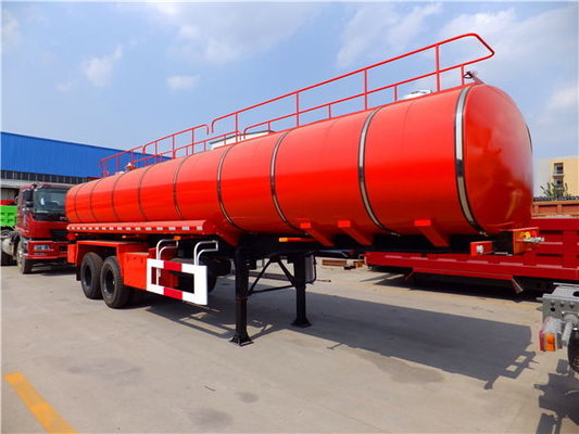 CIMC Liquid Oil Stainless Steel Fluid Tank Semi Trailer 3 Axle