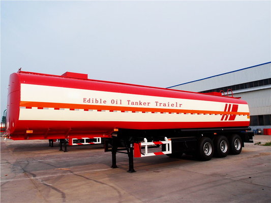 CIMC brand Goose neck Oil Tank Trailer 13 Ton Fuwa Axle 42000L For Petroleum and Fuel