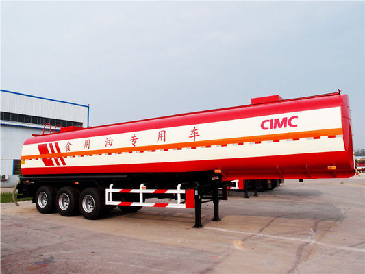 CIMC great material optial  fuel tank trailer road tanker for sale