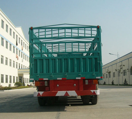 3 axle 40 ton walle trucks flatbed trailer  - CIMC VEHICLE