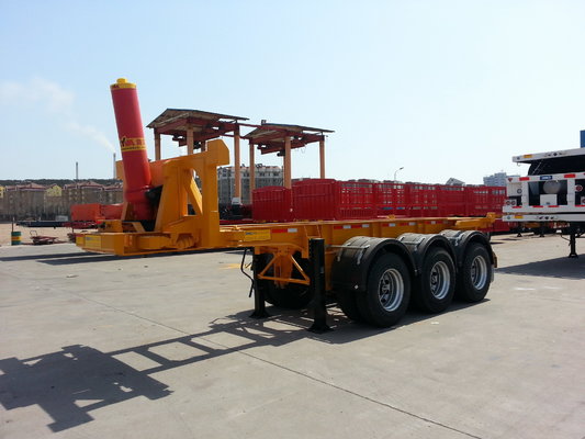 40 foot container chassis hydraulic dump trailer 45 ton  - CIMC VEHICLE