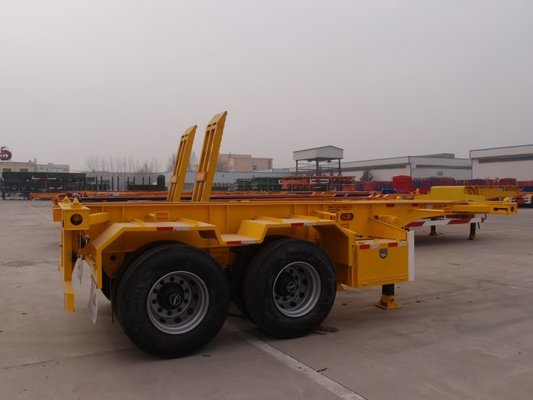 skeleton container trailer 40ft 45ft 48ft flatbed container trailer - CIMC VEHICLE
