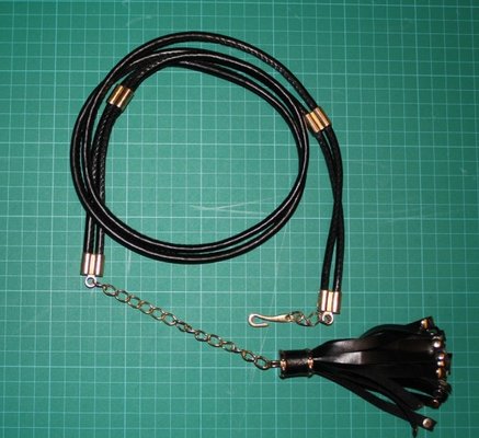 Black Tassels PU waist chain , 1.5cm cloth belts for women metal and PU