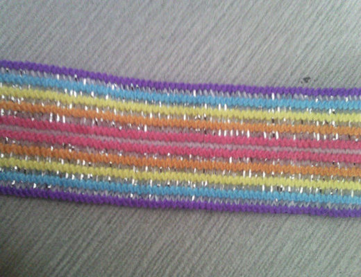 Multicolor Elastic Webbing 