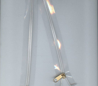 Professional PVC Clear 60cm Zipper Teeth for Transparent Raincoat