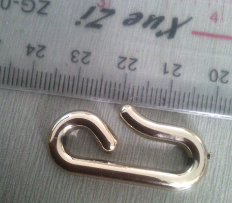 Clothing clips , ABS gold color 3.5cm cloth clips for garment apparel