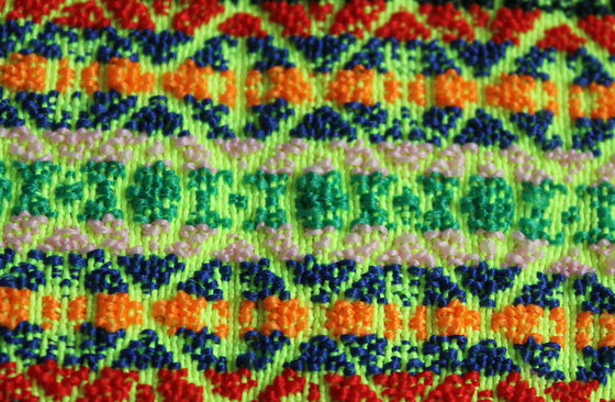 Luggage Woven Elastic Webbing Fluorescence Colorized Nylon / Spandex
