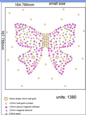 Flower Hot Fix Rhinestone Transfer Half Round Rhinestone SGS Colorful
