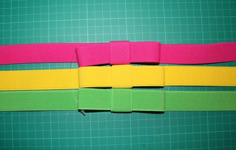 PU waist chain with tassels cloth belts for women in yellow pink green , 2cm - 3cm Width
