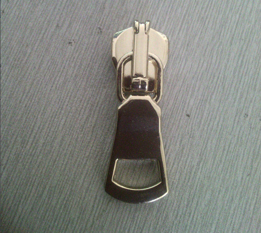5# / 8# Plating Personalized Zipper Pull Alloy Simple Lightweight