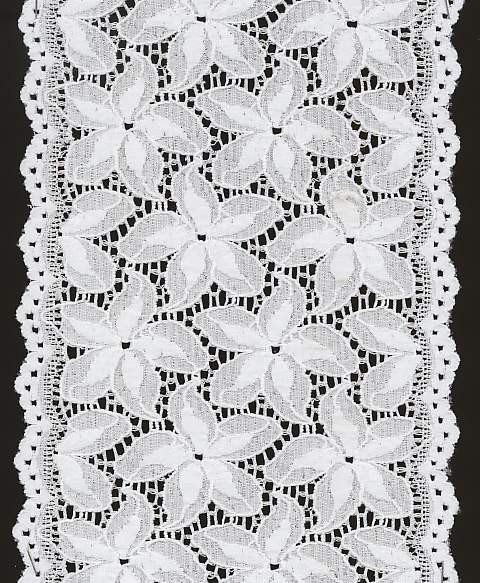 White Decorative Lace Trim  Flower Pattern in various size and Flower Pattern