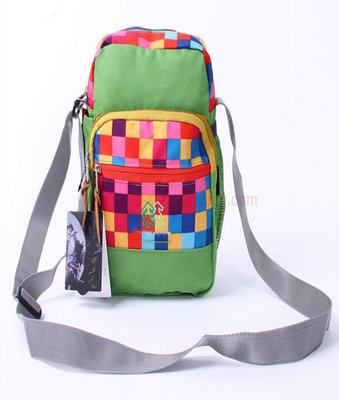 Colourful small Nylon Shoulder bag for girl with logo - printing