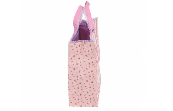 Big pink 900D 1680D oxford cloth women shopping satchel bag with huge space
