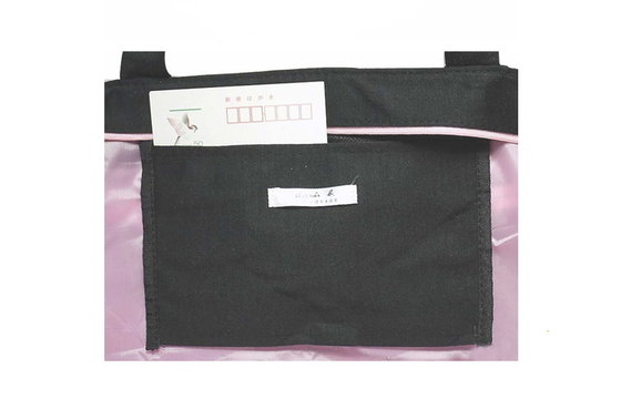 Women ' s Single shoulder retail Cloth shopping bag Black durable