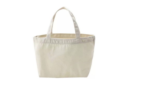 Environment - friendly Canvas Cloth Shopping bag for Charity activities promotion
