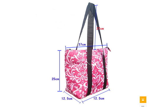 Pink cloth 600D oxford fabric cloth shopping bag for mummy Putting baby