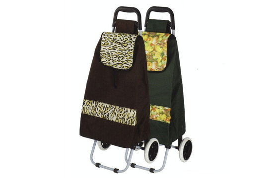 Multi - function black trolley wheeled shopping bags for olders