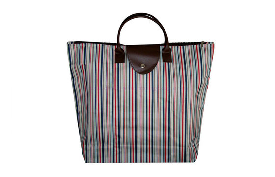 Eco - friendly colorful waterproof oxford tote shopping bag with logo printed