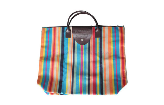 Eco - friendly colorful waterproof oxford tote shopping bag with logo printed