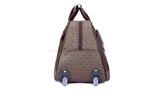 Large waterproof PVC roller gear bag , trolley travel duffel bags for men