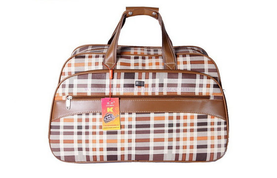 Telescoping handle roller gear travel duffel bag for trip , rolling business cases
