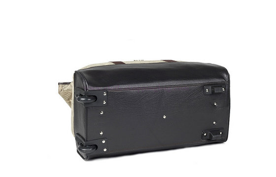 Cute pattern airplane duffel trolley travel bag , Large internal capacity