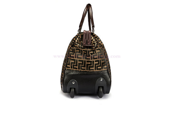 Fashion roller business travelling luggage bags for men with logo printing