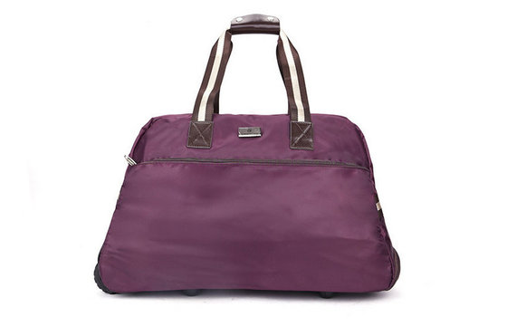 Oxford fabric roller gear bag for women ,  trolley travel duffel bag