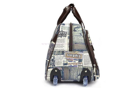 Customized Large internal capacity roller gear bag wheeled duffel