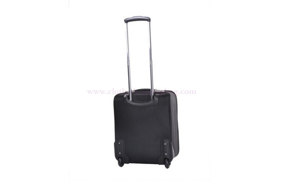 Customized 20 inch cloth travel bags , trolley business luggage suitcase