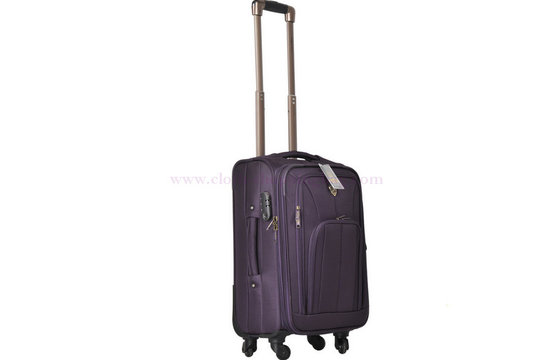 Promotional lightweight roller duffel luggage set bags with EVA 4 spinners