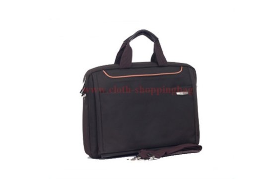 Fancy purple nylon laptop shoulder bag with plenty of room for college students