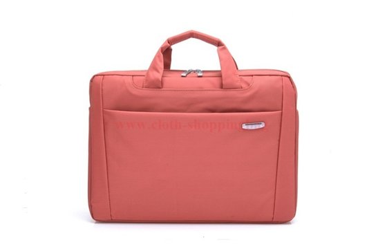 Unfold waterproof nylon laptop bag for girls , custom computer briefcase