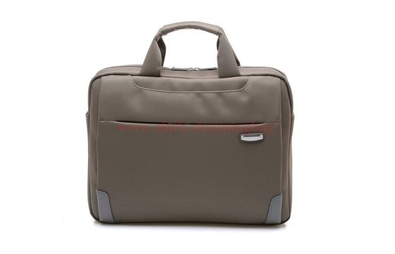 Lightweight red 15 inch nylon laptop computer tote bag customized