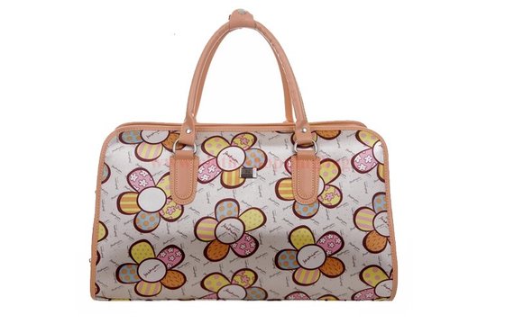 Durable Oxford fabric Cloth Travel bags with Logo / flower printing