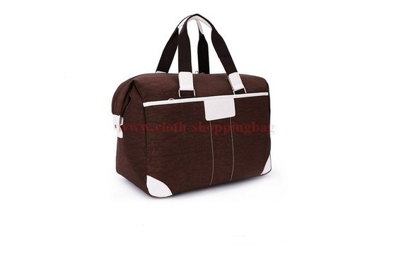 Dirty - resistance portable brown cloth travel single shoulder bags for sports