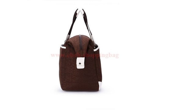 Dirty - resistance portable brown cloth travel single shoulder bags for sports
