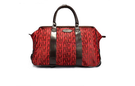 Large main compartment cloth travel bags with logo printing