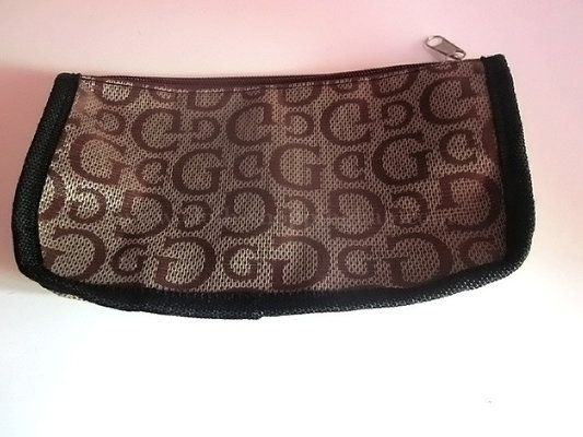 Colourful lightweight travel cosmetic bag with fade - less fabric , mini cosmetic pouch