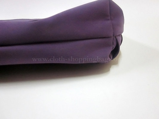Purple skirt pattern travel cosmetic bag , eco friendly cosmetic pouch
