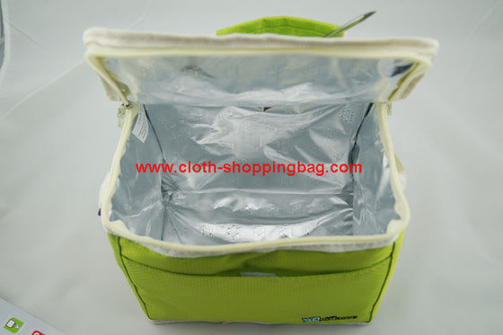 Logo - printing  polyester fabric travel cooler bag  with insulated lining