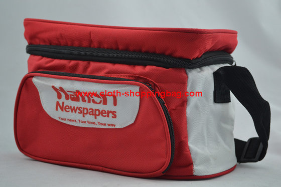 Convenient drinks pack travel cooler bag with insulated foil lining