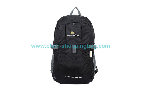 Black Camping Gear Backpack