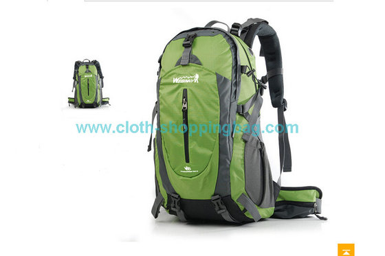 Professional 40L large capacity camping gear backpack for hiking, travelling