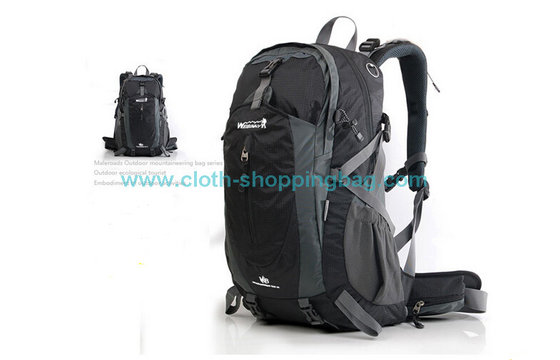 Functional dirty resistance camping gear backpack with speed-lift handle