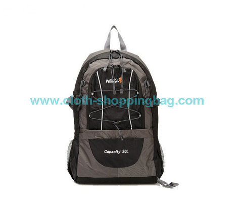 Customized 30L Large Main compartment camping gear backpack