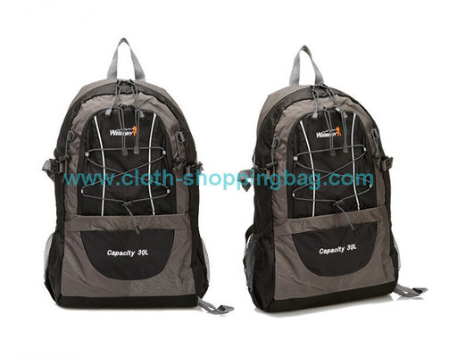 Customized 30L Large Main compartment camping gear backpack