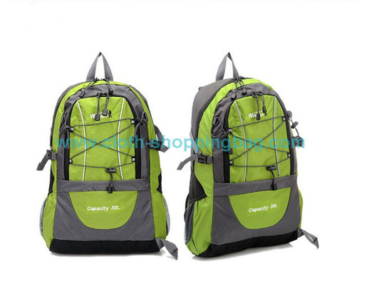 Customized 30L Large Main compartment camping gear backpack