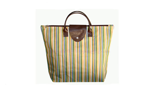 Printable large capacity women ' s  foldable shopping tote bag